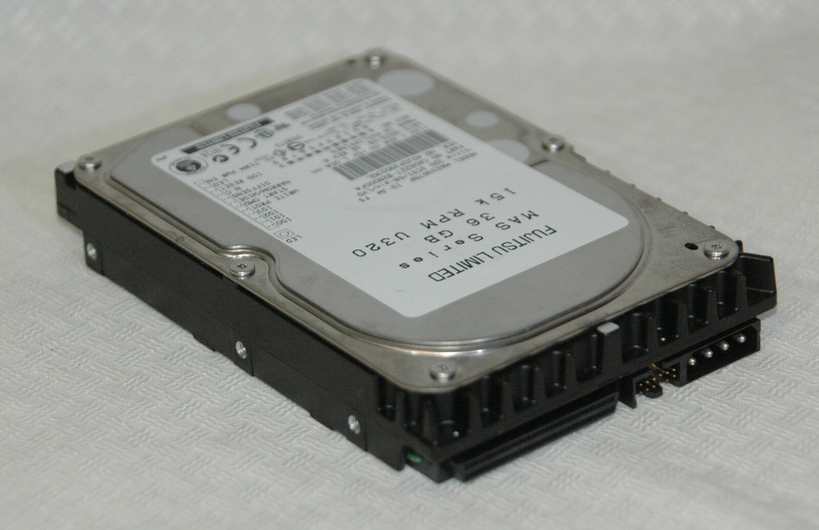 FUJITSU MAS3367NP MAS 36GB 15K RPM SCSI ULTRA320 DRIVE 68-PIN CA06227 ...