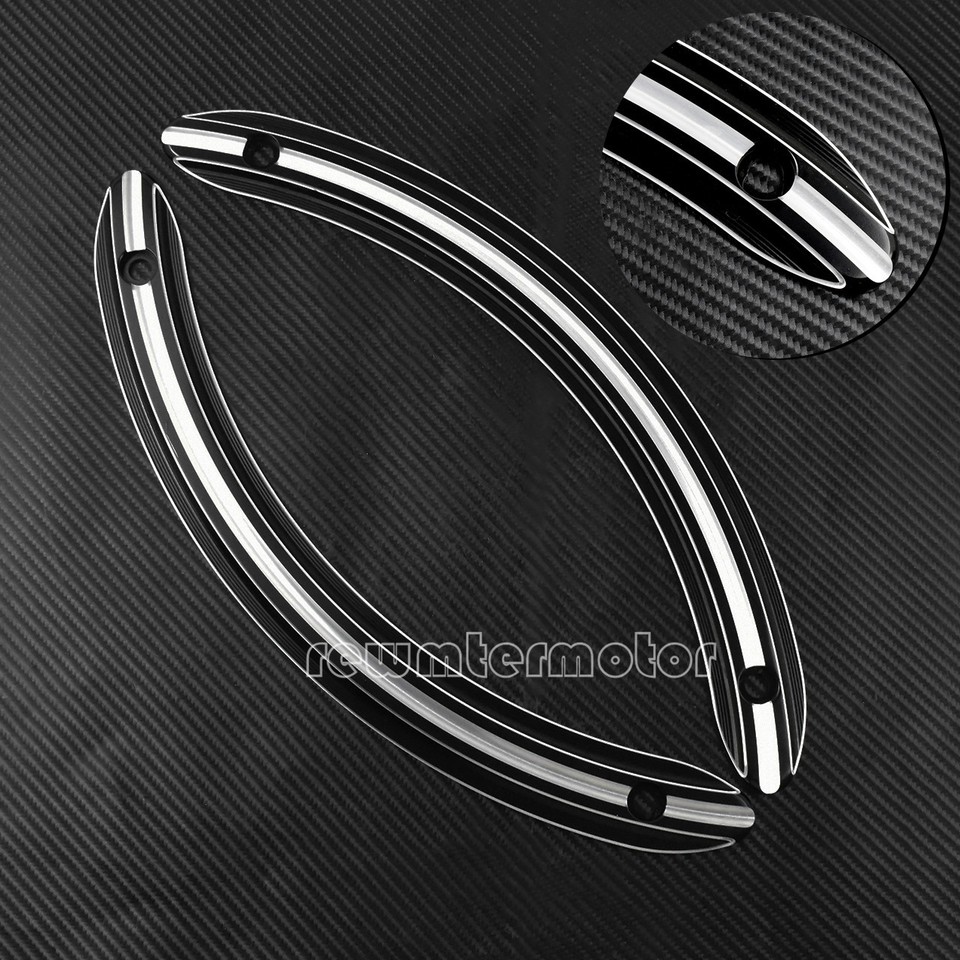 Motorcycle CNC Cut Fender Strut Cover Fit For Indian Scout Bobber Sixty ...