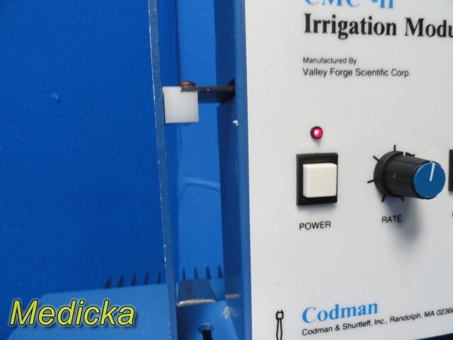 Codman Malis Bipolar CMC II ESU Unit W/ Irrigation Module Footpedal ...