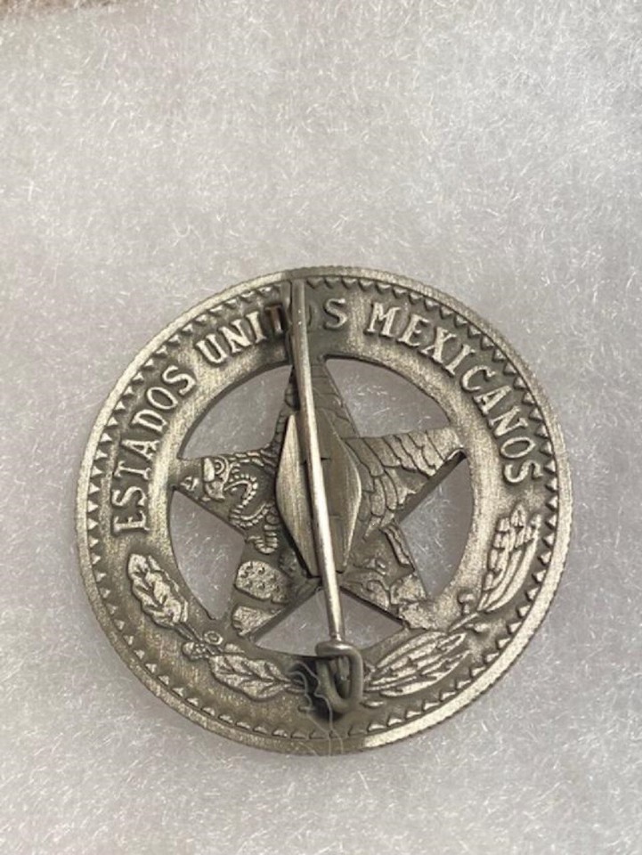 Old Western Texas Rangers Co A "Peso Badge" - Boxed | eBay