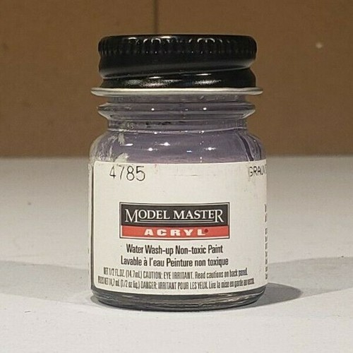 TESTORS MODEL MASTER Acryl Paint #4785 Grauviolett RLM 75 - 1/2 fl. oz ...