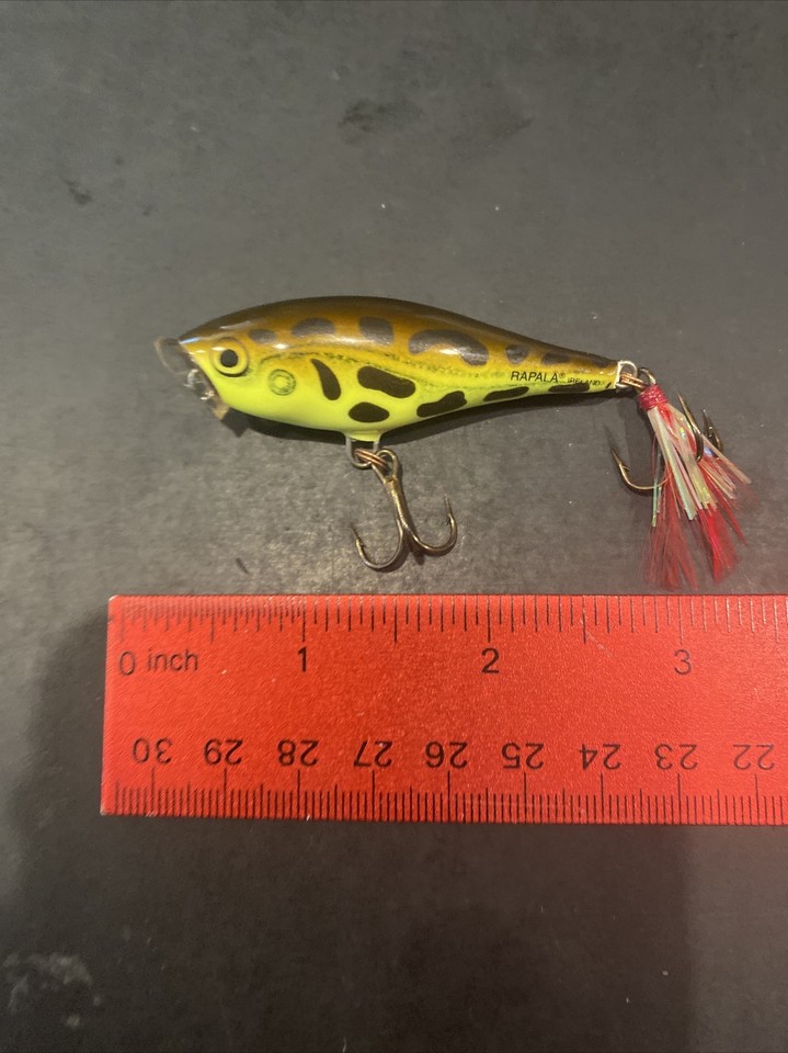 Rapala Skitter Pop SP-5 Chart Frog | eBay
