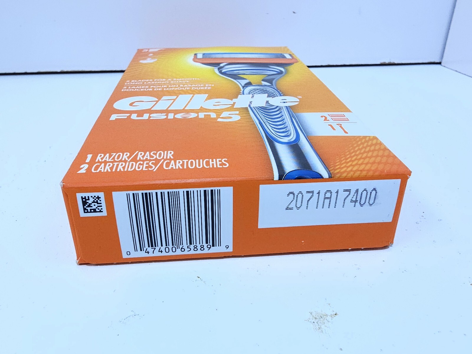 Gillette Fusion 5 Sealed Package 1 Razor 2 Cartridges | eBay