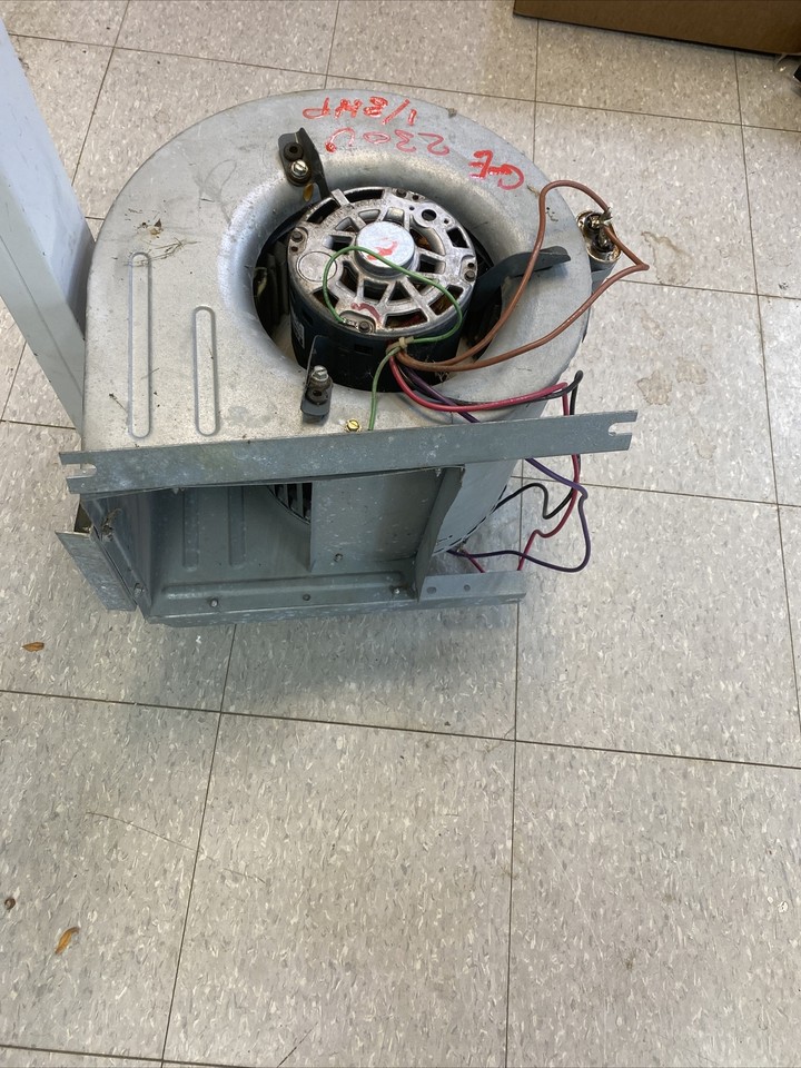 GE 5KCP39GG Squirrel-Cage Blower Fan 2-Speed 1/3-Hp 1-Ph Therm-Protect ...