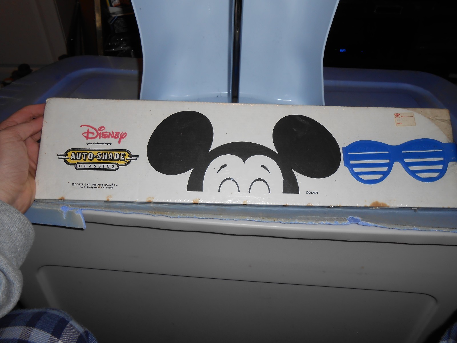 Vintage Walt Disney Auto Car Shade NIB NEW Mickey Mouse 1988 | eBay