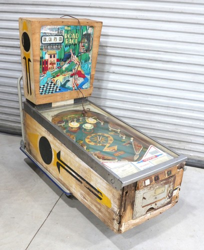 Road Race Pinball Machine (Gottlieb, 1969)- Parts/Repair- Restoration ...