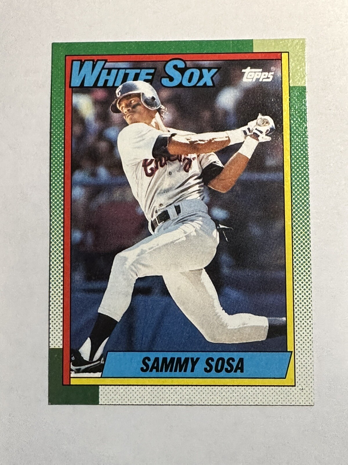 1990 Topps Sammy Sosa Rookie Card #692 with Error! RARE | eBay