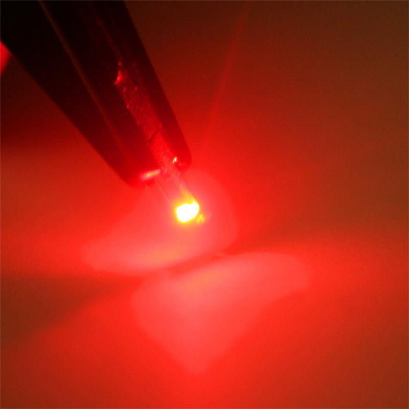 10 SMD LEDs 0805 rot, rote SMDs red rouge rojo rosso rood tief, mini ...