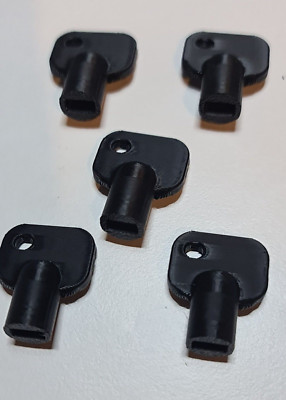 Lockshield Key Radiator Valve | Select Your Size | Universal | 5-pack ...