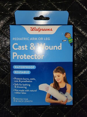 Pediatric Arm Or Leg Cast & Wound Protector, Reusable, Waterproof 18 ...