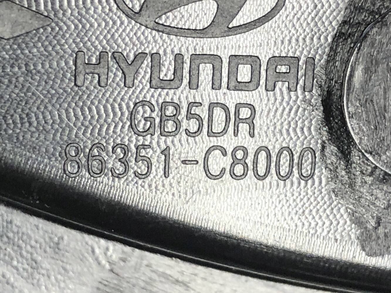 HYUNDAI I20 (GB) KÜHLERGRILL EMBLEM VORNE NEU ORIGINAL 86350C8000 D1 ...