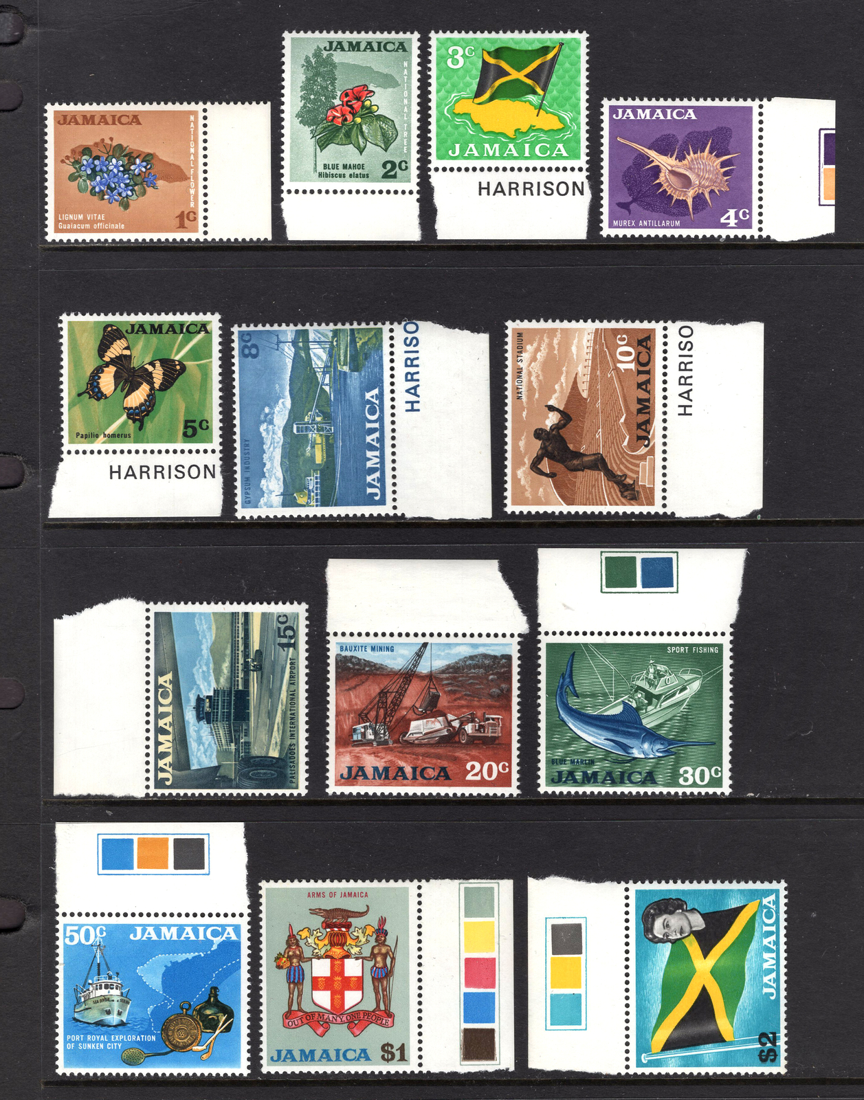 M24765 Jamaica 1970 SG307/19 Definitives UMM, Cat £21 | eBay