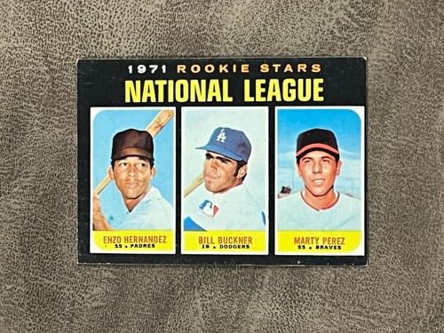 1971 Topps NL Rookie Stars Bill Buckner #529 EX-NM Hernandez Perez RC ...