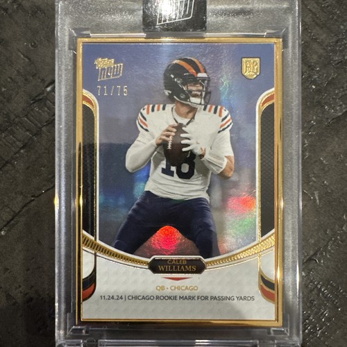 2024 Topps Rookie Campaign Caleb Williams 71/75 #3 Rookie Card | eBay