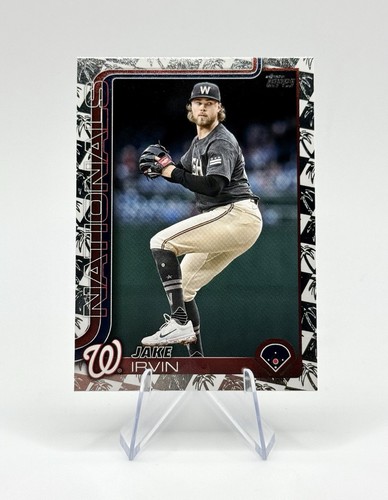 2025 Topps Series 1 Jake Irvin Palm Tree Foil Nationals #197 | eBay