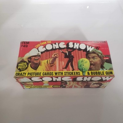 1977 GONG SHOW WAX BOX (36 CARD PACKS) TOPPS | eBay