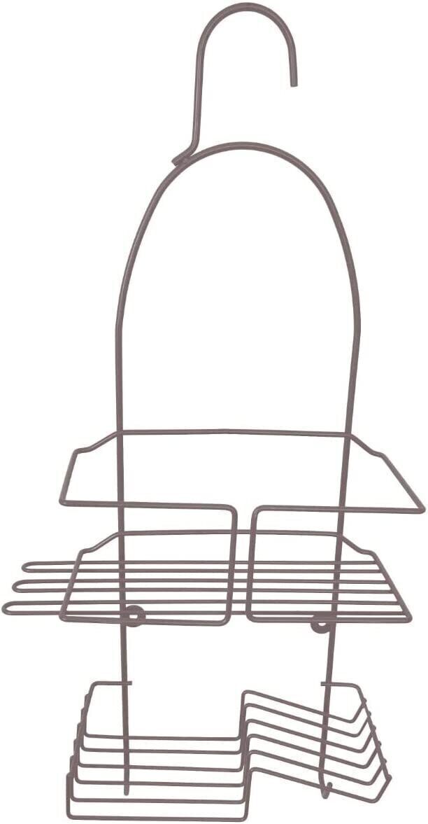 Shower Caddy Bathroom Shelf Tidy Storage Holder Rack Home Office Bath ...