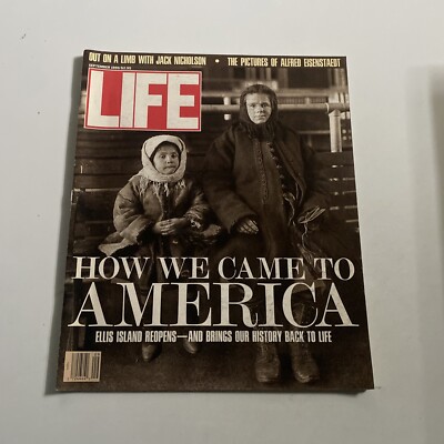 1990 September Life Magazine How We Came To America (BM18) | eBay