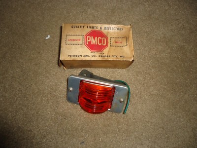 PMCO QUALITY LIGHTS AND REFLECTORS #125 AMBER LENS | eBay
