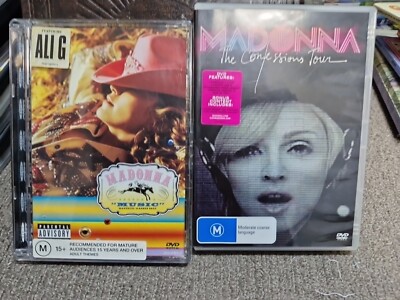 2 x Madonna DVD - Music & Confeasions Tour | eBay Australia