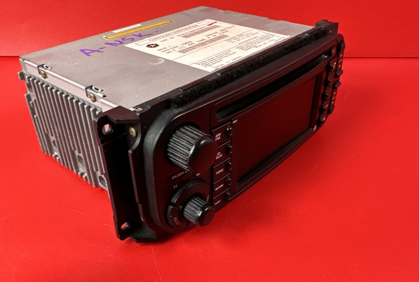 2004-2010 Chrysler Dodge Jeep Navigation Radio CD Player RB1 RDS Mopar ...