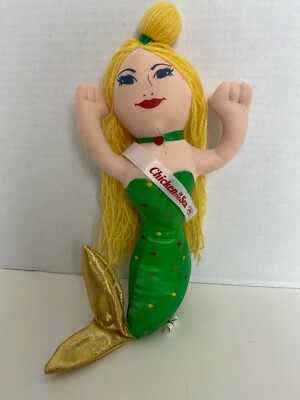 CHICKEN OF THE SEA Tuna Plush Mermaid Advertising Doll ~ 12" | eBay