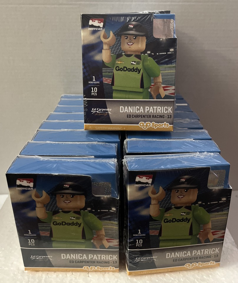Danica Patrick Go Daddy Mini Oyosports Figure New, Sealed. Ed Carpenter ...