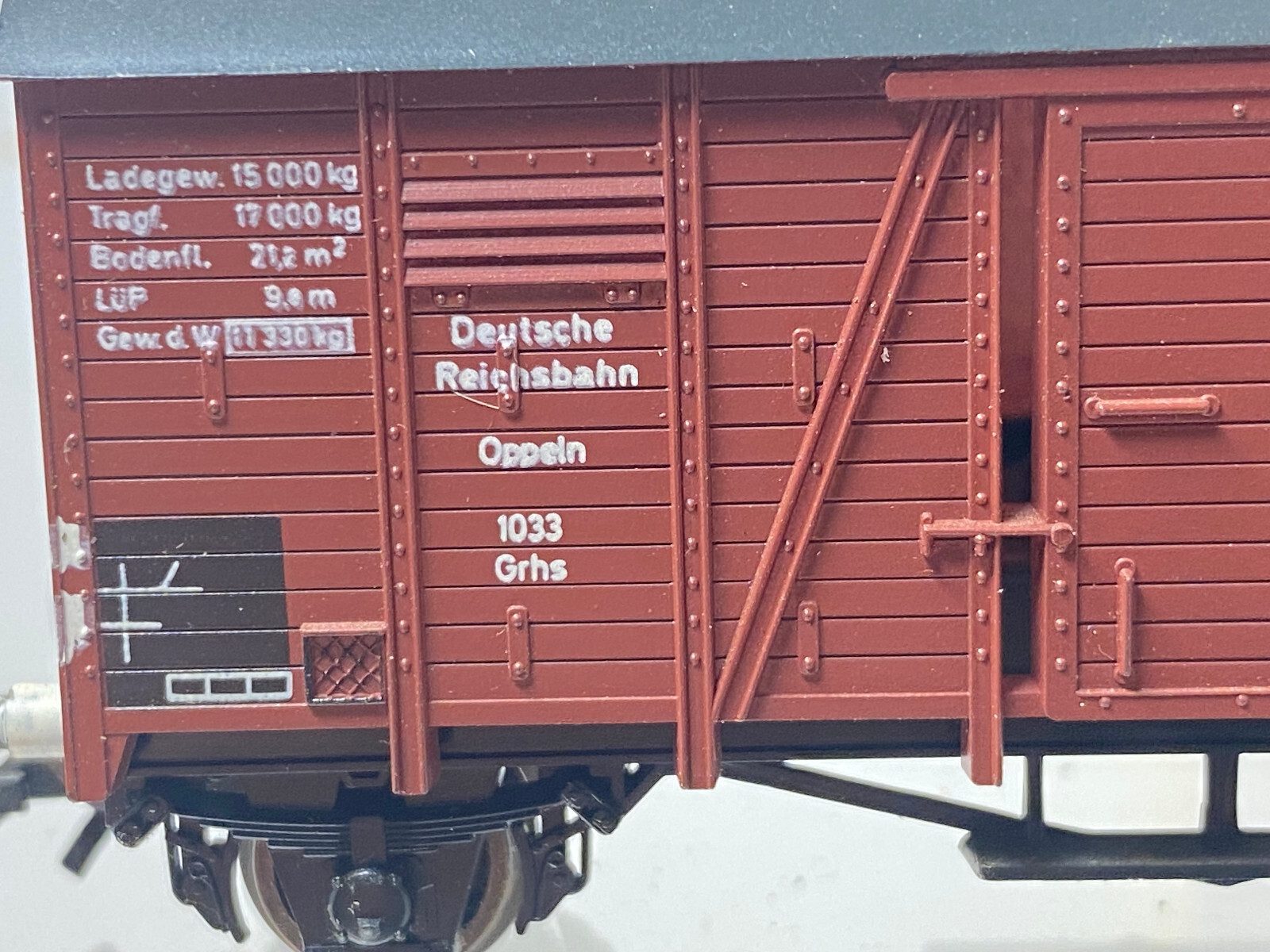 Roco 76320 H0 gedeckter Güterwagen der DB online kaufen | eBay.de