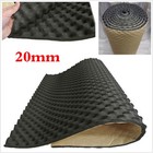 Profess 20mm Car Bonnet Sound Proofing Hood Insulation Deadener Mat ...