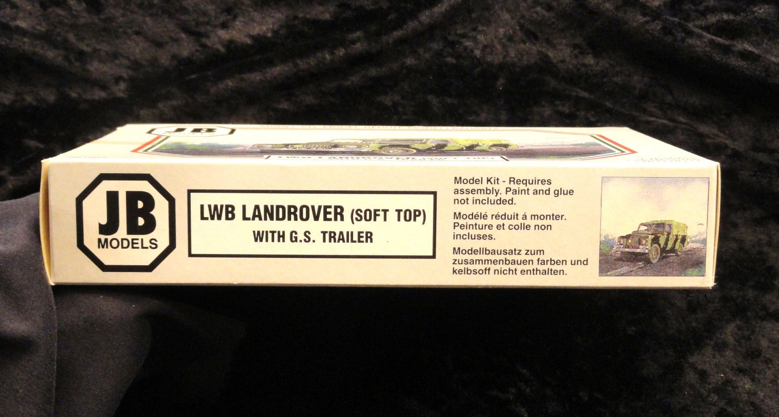 JB Models Land Rover LWB Soft Top kit (with trailer) 1/76 | eBay