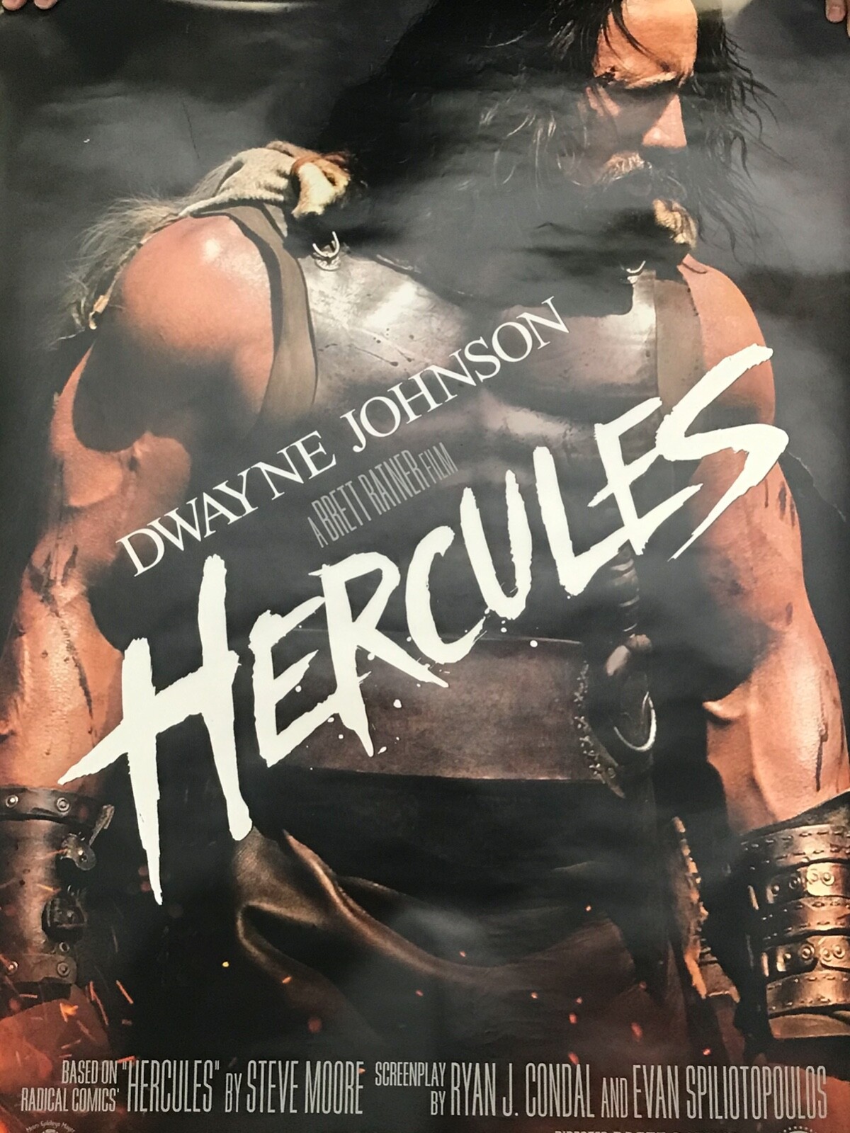 Hercules Dwayne Johnson Poster