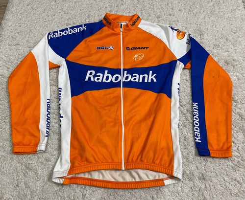 Agu Rabobank Colnago Team Italy Cycling Cycle Jacket Jersey Wind Top ...