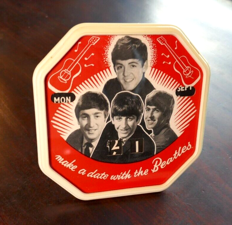 THE BEATLES ORIGINAL 1963 CALENDAR ' MAKE A DATE WITH THE BEATLES ' EX ...