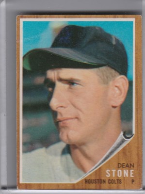 1962 TOPPS #574 DEAN STONE HOUSTON COLTS 8068 | eBay