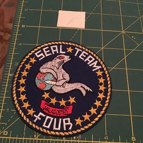 Seal Team 4 Four Navy 4 inch Patch | eBay