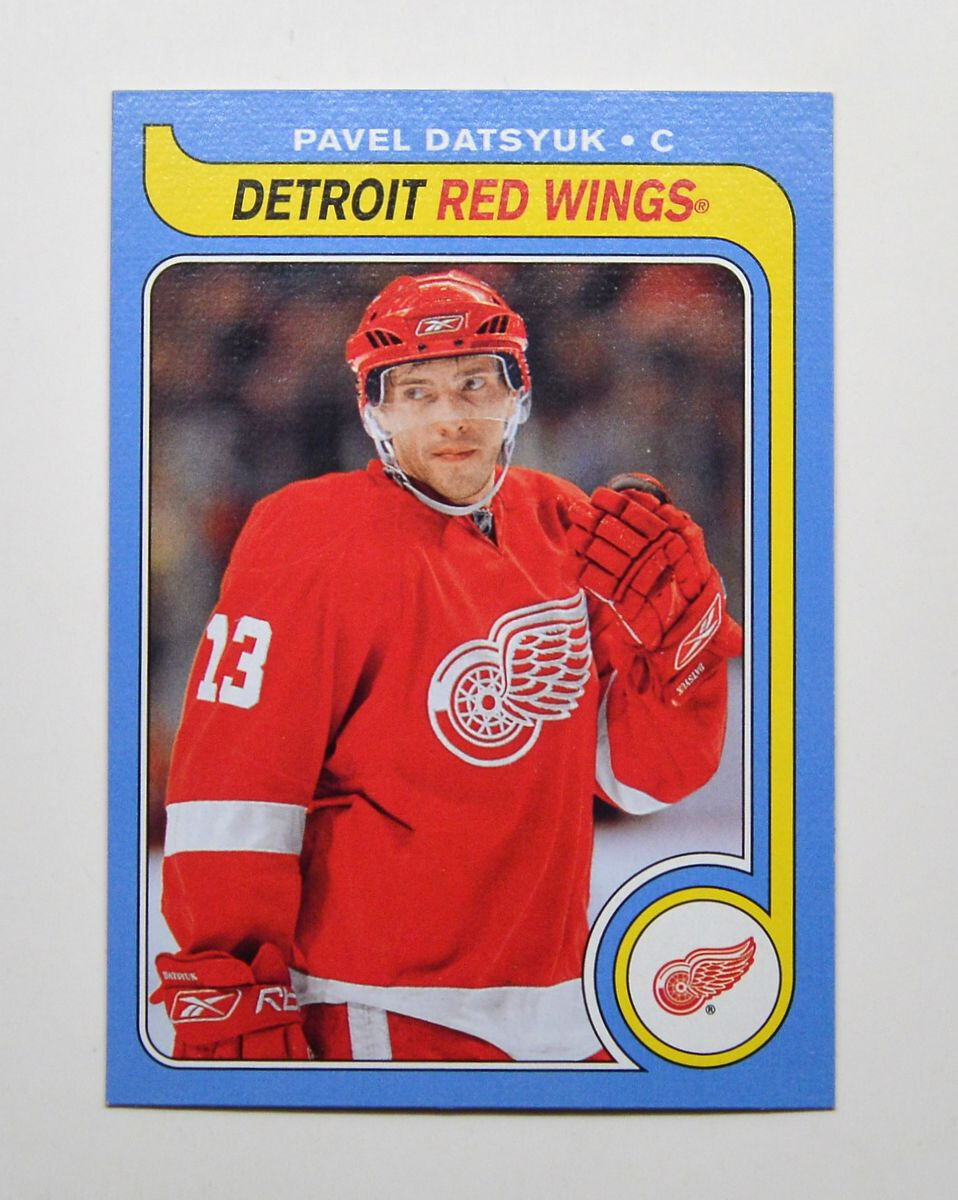 Pavel Datsyuk 2008 O-Pee-Chee #251 1979 Retro Rainbow /100 Price Guide ...
