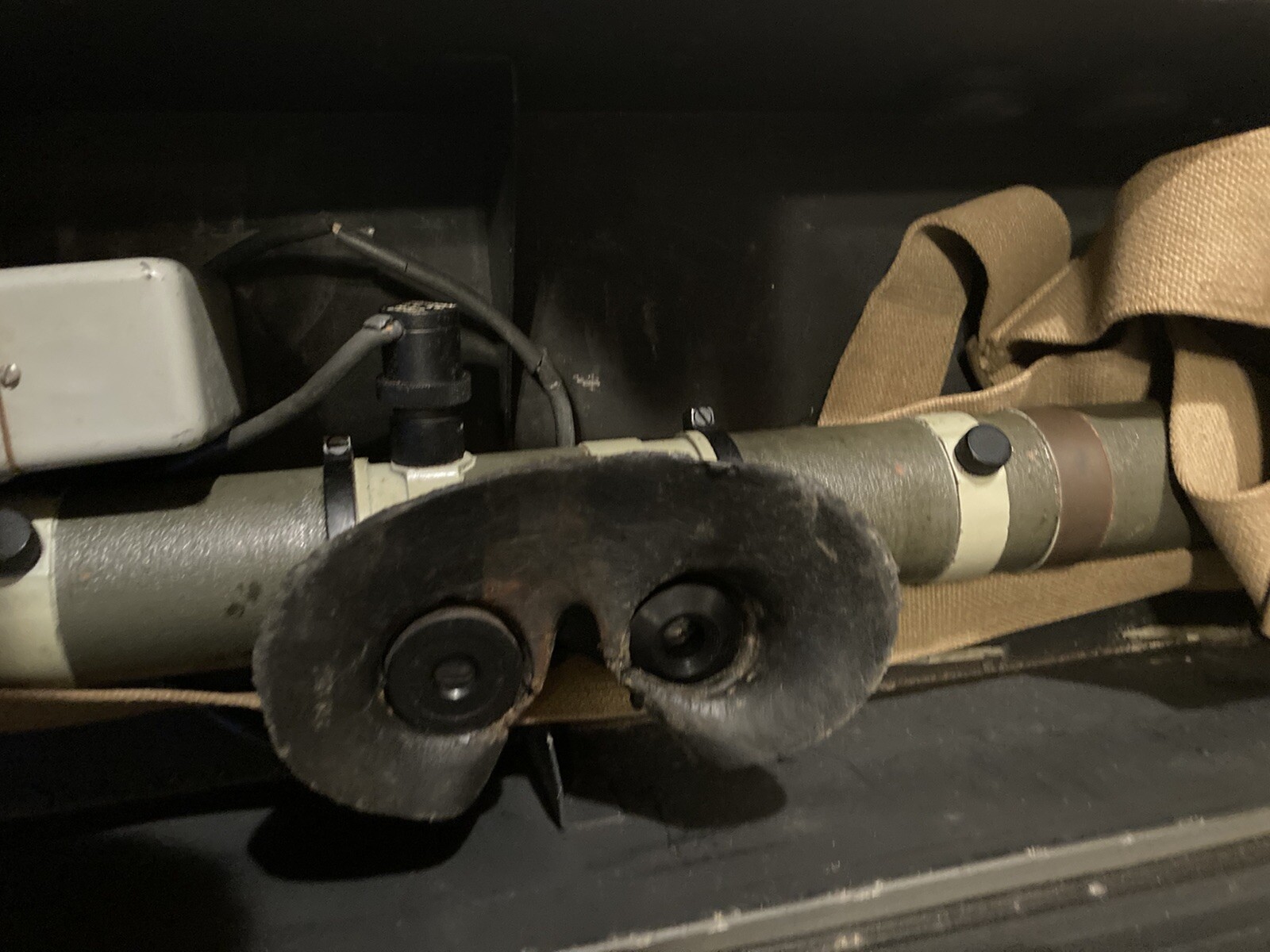 Vintage Barr & Stroud US Military Navy Rangefinder MK21 Mod 2 USN ...