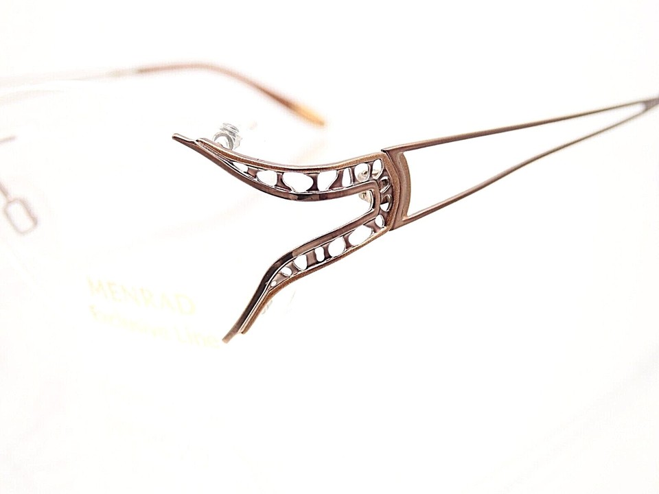 MENRAD 13508 23KT GP Exlusive Line eyeglass frame Brille 53/16/135 ...