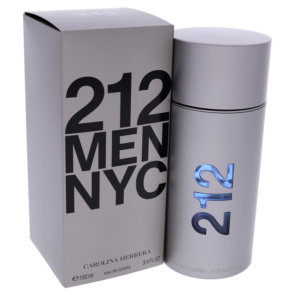 212 by Carolina Herrera - 3.4 oz EDT Spray Cologne for Men | eBay