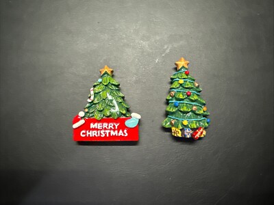 Vintage Christmas Tree Fridge Magnet | eBay