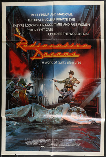 Radioactive Dreams (1985) Original Movie Poster Folded 27x41 | eBay