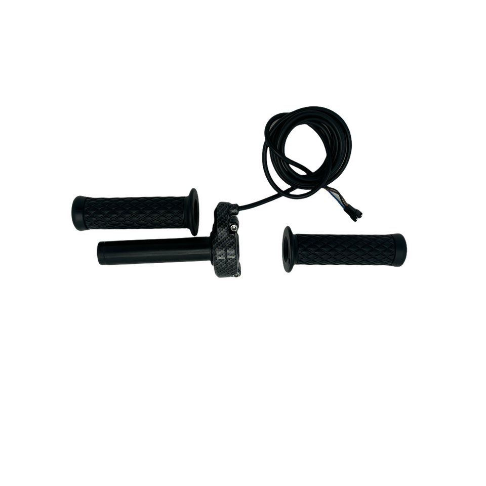 SurRon Style Throttle Full Bar Twist W/ Hand Grips kit eBike 36V 48V ...