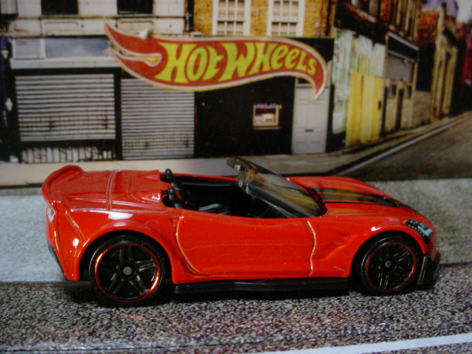 2023 Hot Wheels CORVETTE C7 Z06 CONVERTIBLE #23 red 🚗 HW ROADSTERS ...