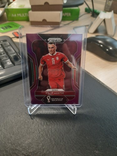 2022 Panini Prizm Fifa W.C. Qatar 2022 Filip Kostic Purple 184/199 #256 ...