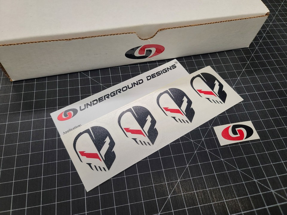 C8 Skull Decals (4pk) Jake Skull 2" Accent Racing Stickers Corvette ...