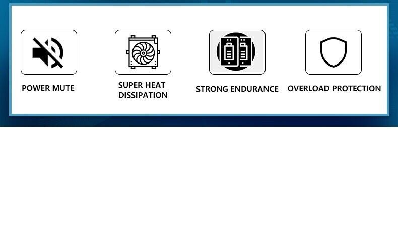 600W PC Power Supply For Enhance 7660B 1U Flex ATX PSU Computer Mini ...