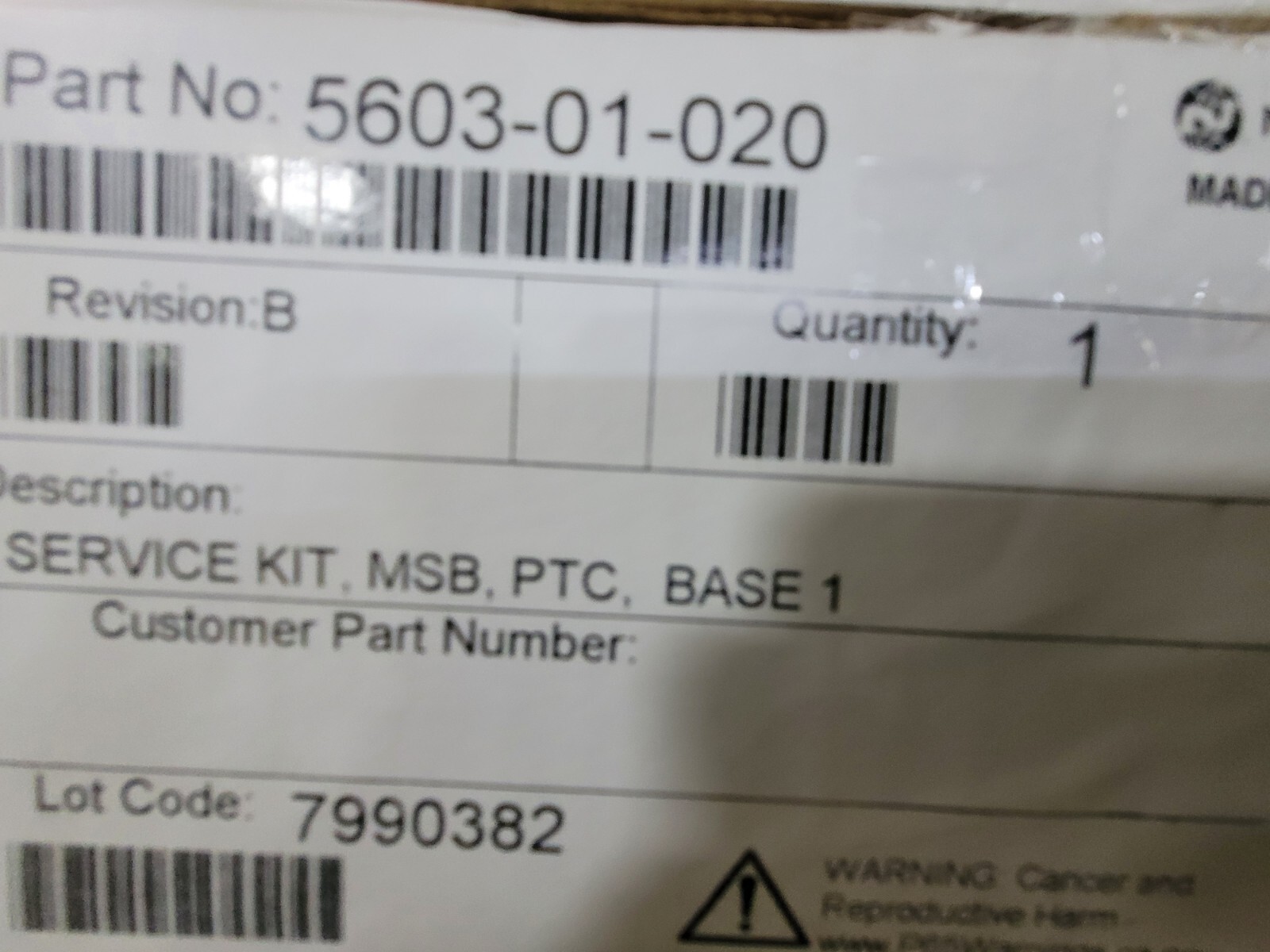 5603-01-020 Genuine Paccar Kit Base Nylon End Caps OEM-New for sale ...