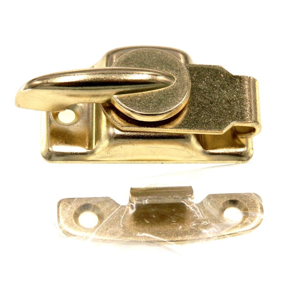 Ace Hardware Draw Tight Window Sash Lock Bright Brass 5298724 | eBay