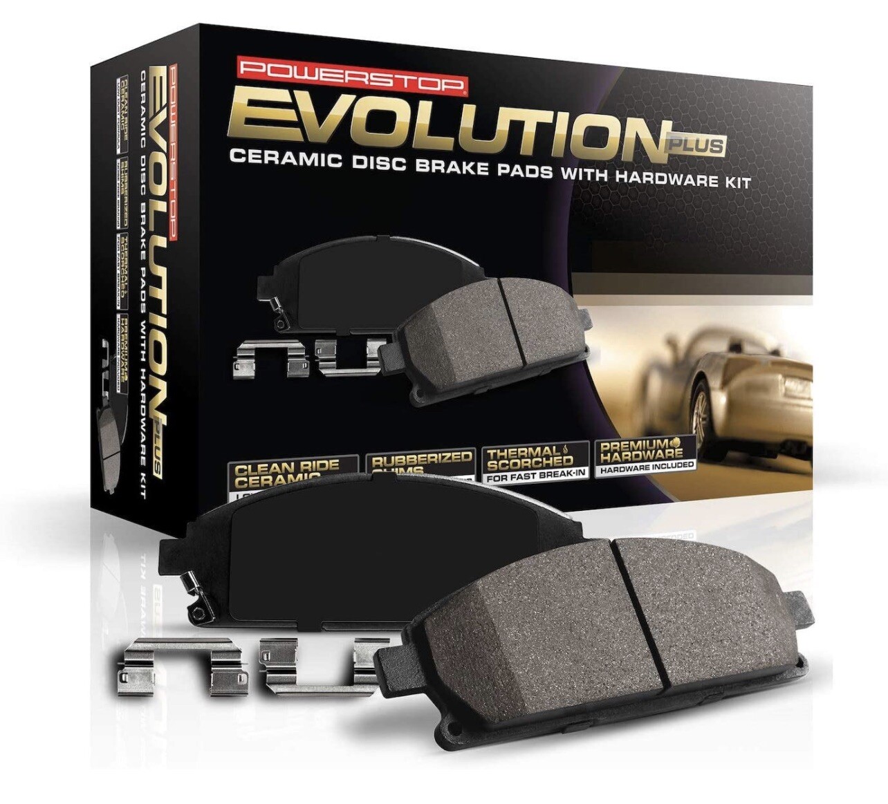 Power Stop Brake Pads For Ford Ranger 2019-2021 | Rear | Z17 Evolution ...