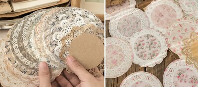 paper doilies pack for journaling, scrapbooking, card making & paper ...